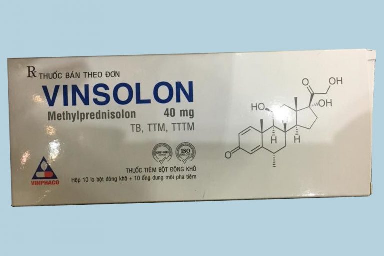 Thuốc Vinsolon: Cách dùng, công dụng, tác dụng phụ, giá bán