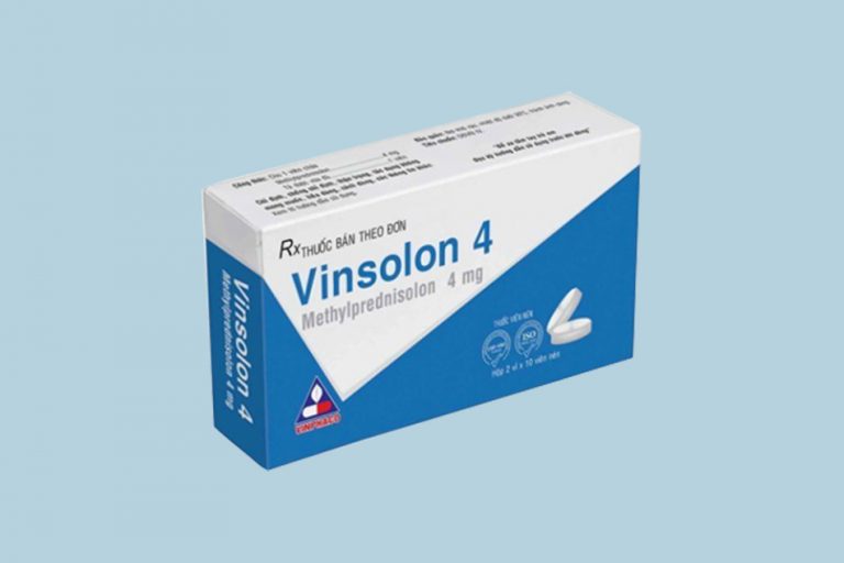 Thuốc Vinsolon: Cách dùng, công dụng, tác dụng phụ, giá bán