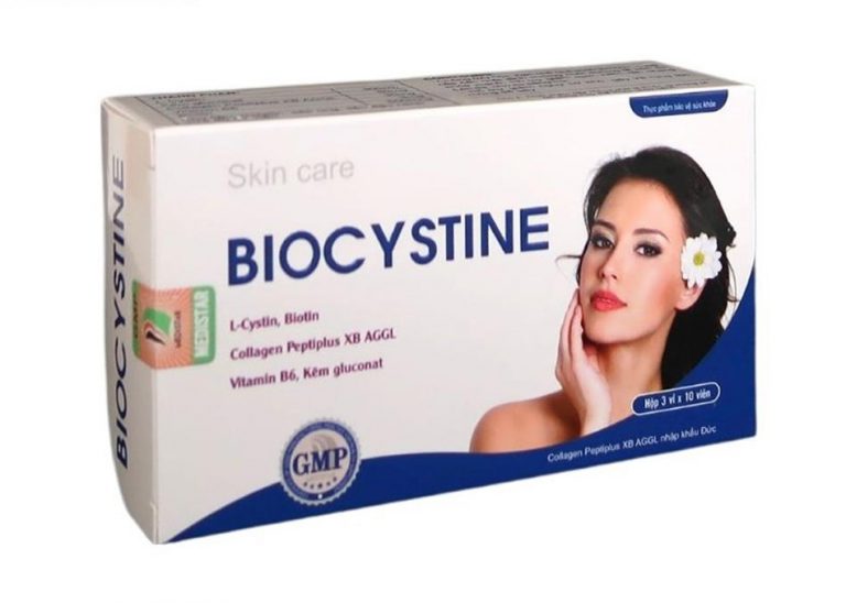 Viên uống Biocystine - da sáng, tóc xinh - signutra.com.vn